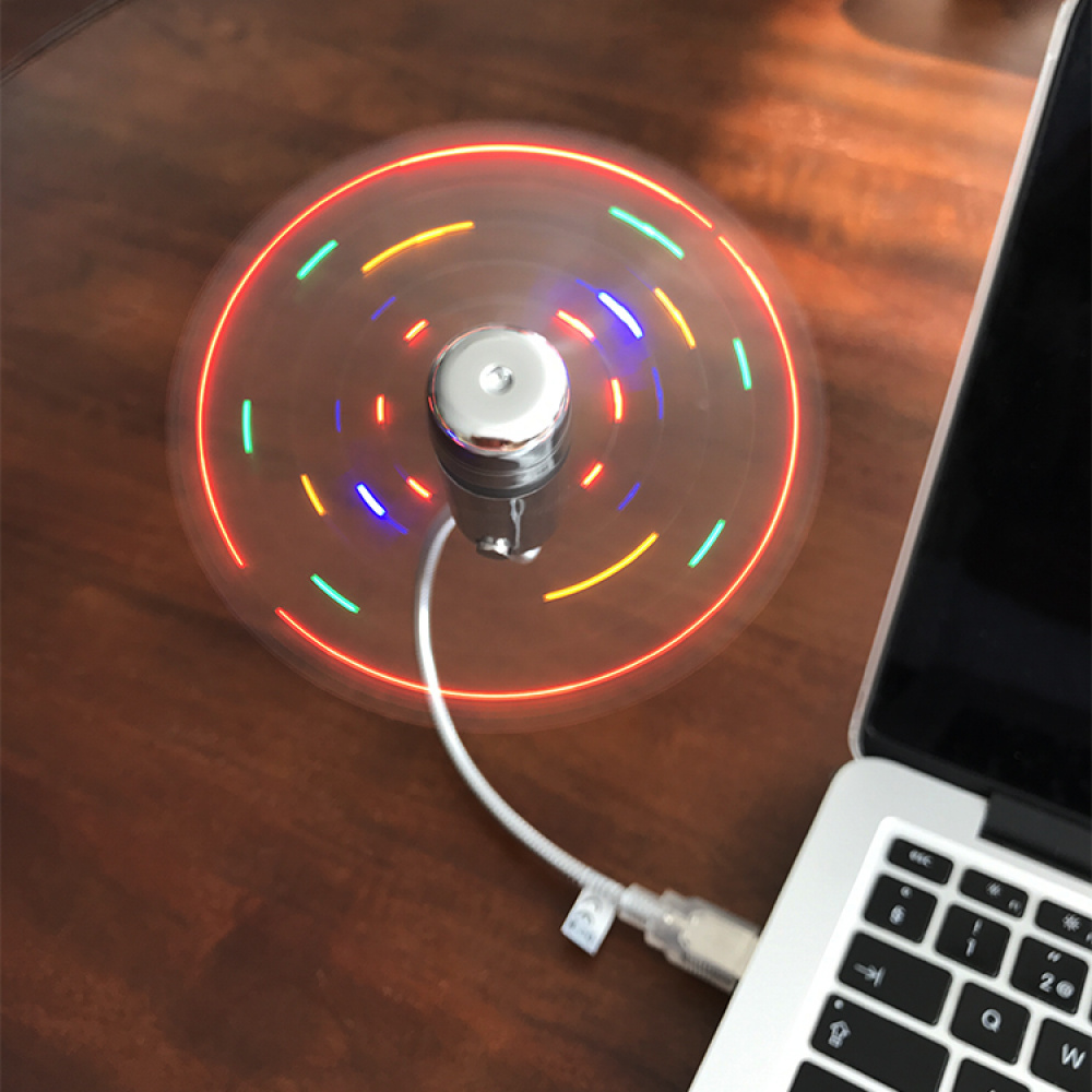 Osta viilentävä USB-tuuletin LED-valoilla | SmartaSaker